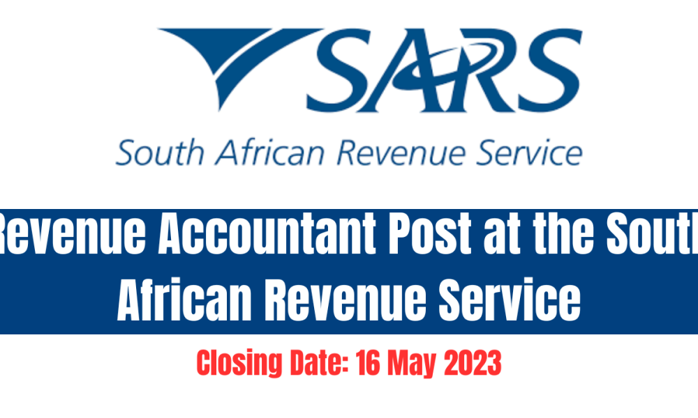 Revenue Accountant Post at the South African Revenue Service