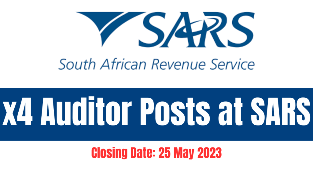 x4 Auditor Posts at SARS