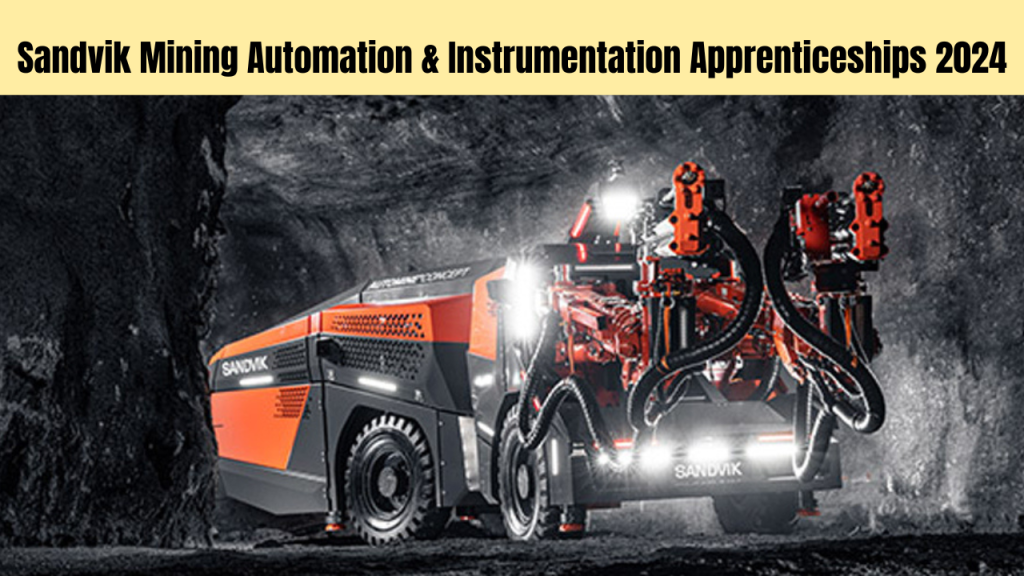 Sandvik Mining Automation & Instrumentation Apprenticeships 2024